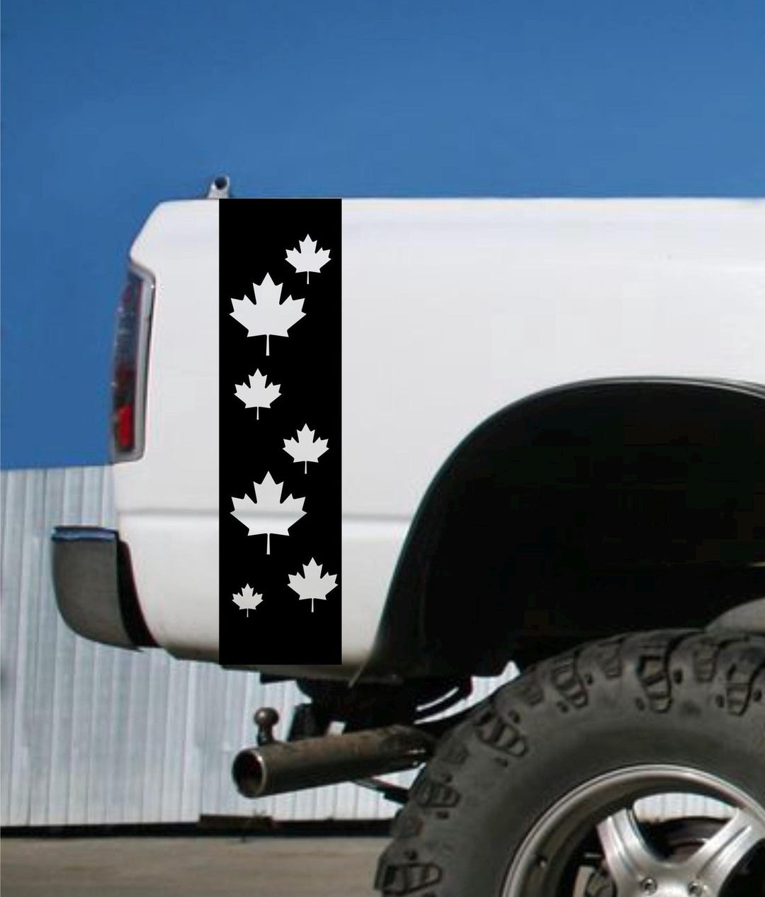 Sidebar Truck Decal Set | Canadian Themed Truck Decals | Striped Truck ...