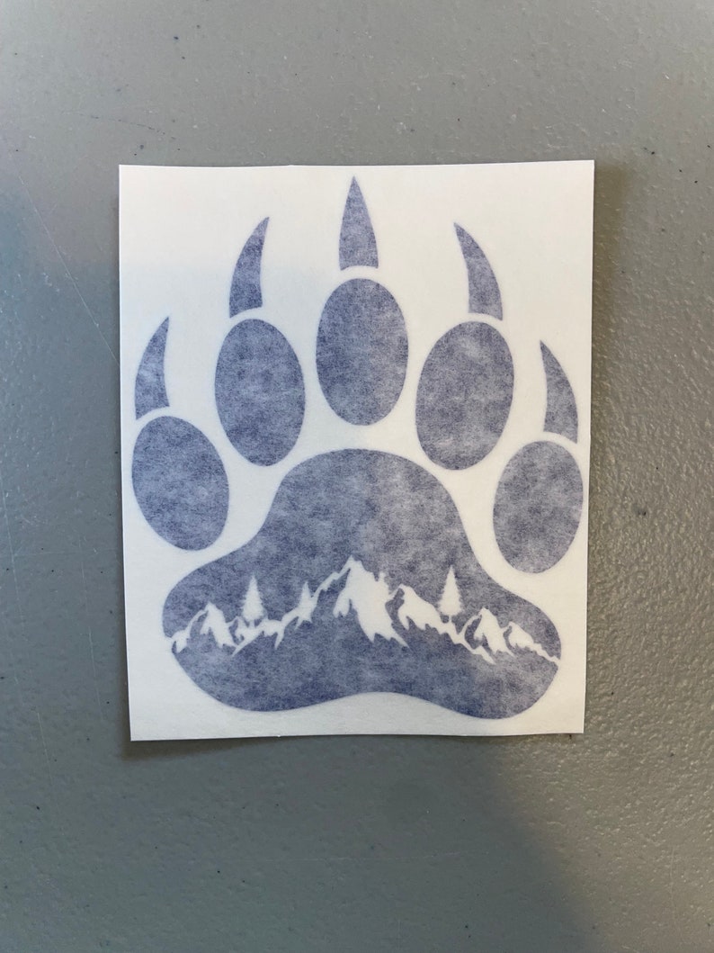 Bear Claw Vinyl Decal | Bear Paw Sticker | Bear Claw | Bear Claw Bumper ...