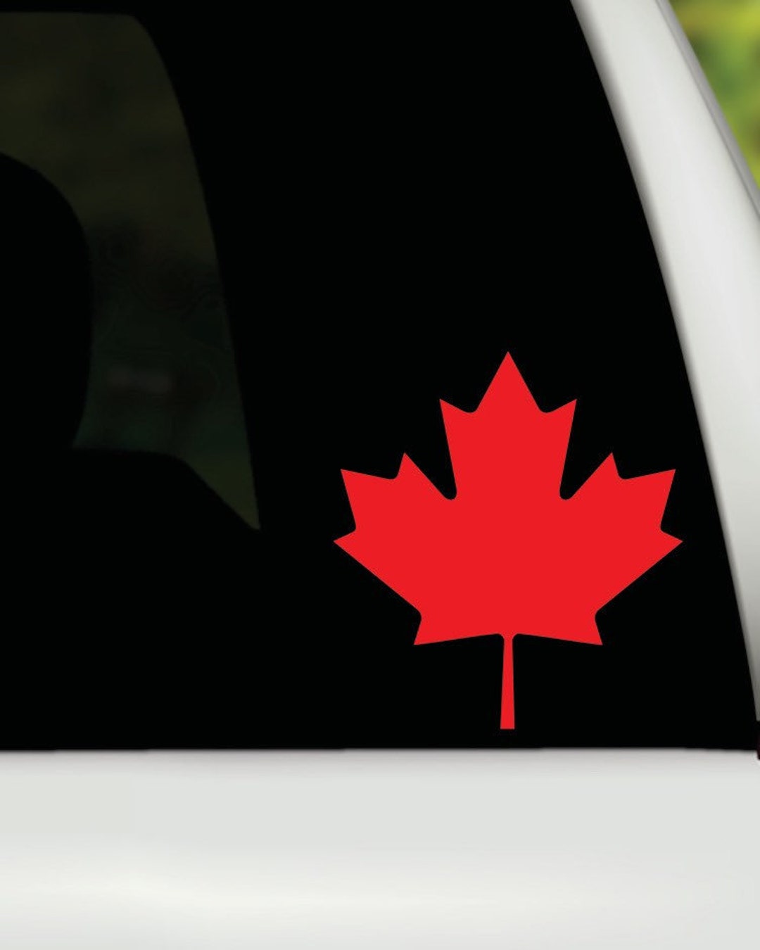 Maple Leaf Vinyl Decal | Canada Maple Leaf Vinyl Window Decal | Canada ...