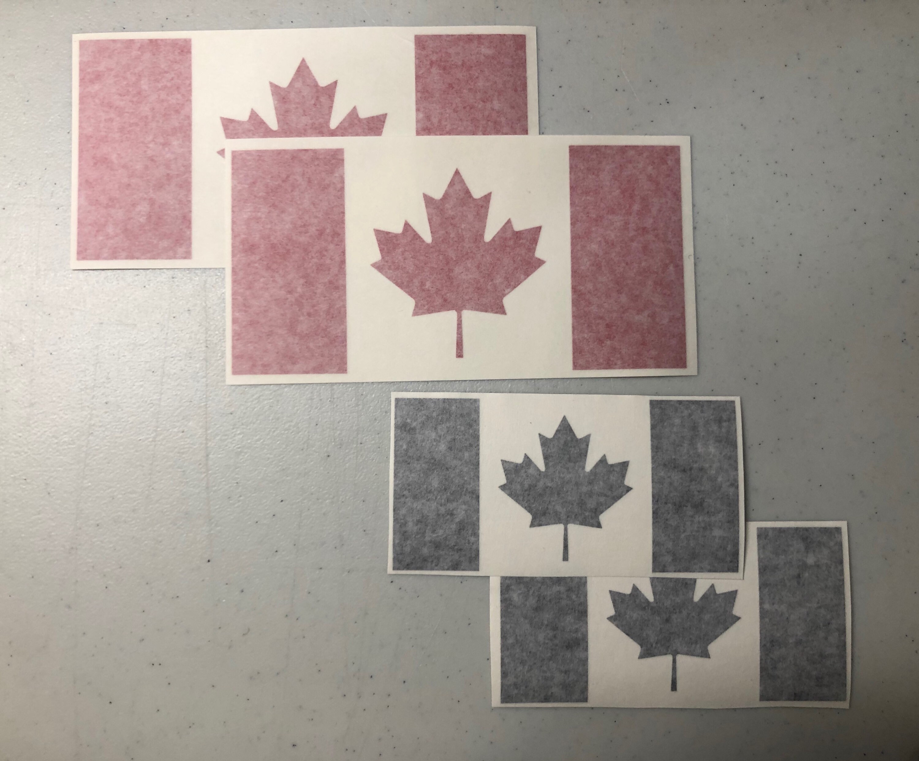 Canada Flag Vinyl Decal Sticker Canada Flag Symbol | Etsy