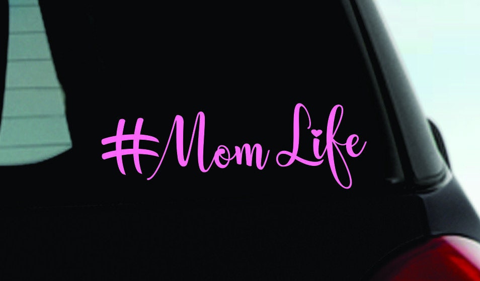 Mom Life Bumper Sticker Mom Life Sticker Momlife Vinyl Etsy
