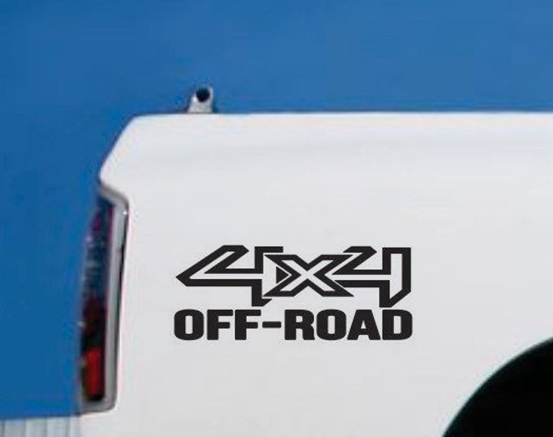 4x4 off Road Vinyl Decal 4x4 Bumper Sticker 4x4 Truck | Etsy