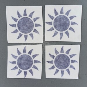 Sun Vinyl Decal | Sun Car Sticker | Sun Bumper Sticker | Sunshine ...
