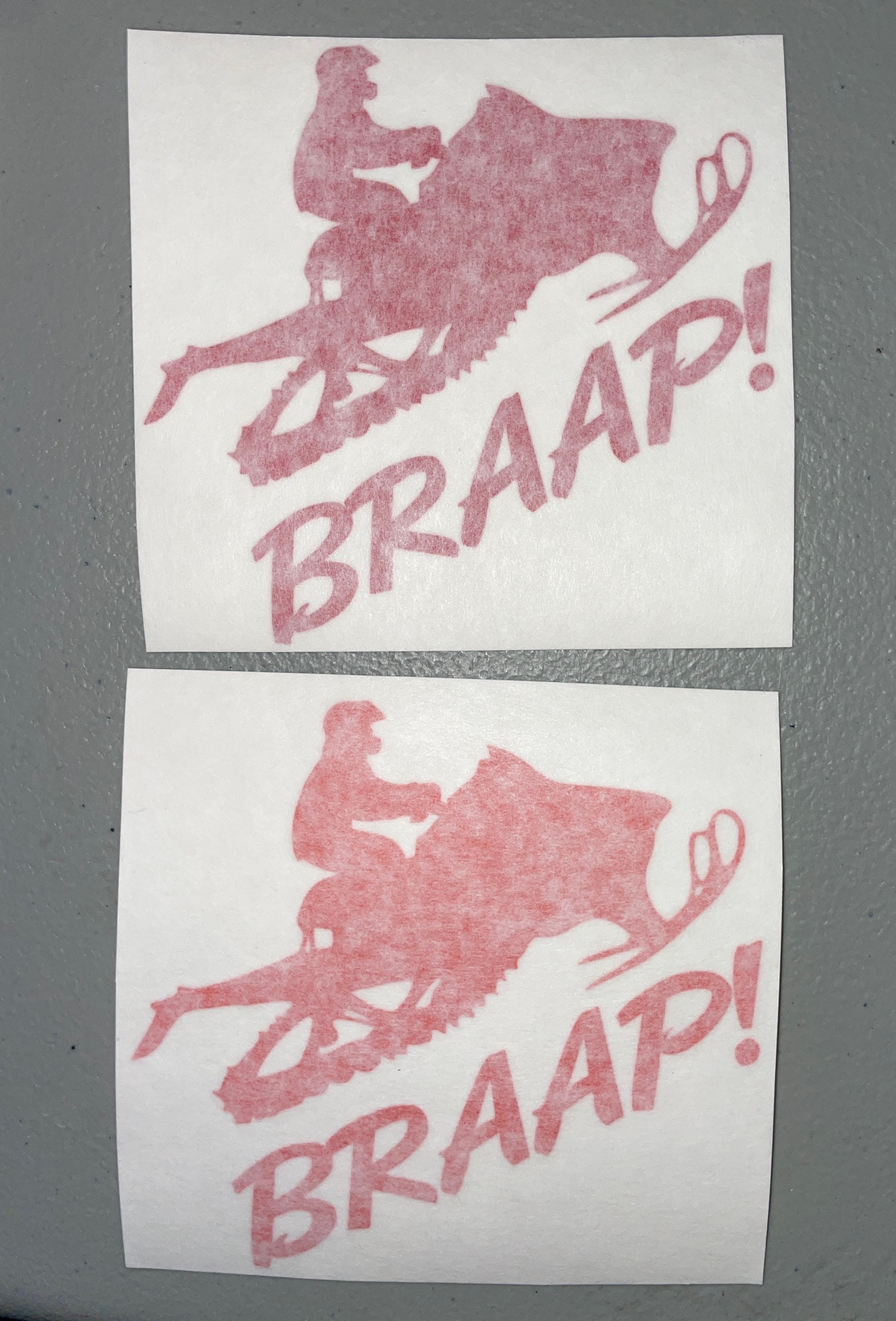 Braap Sled Decal Braap Vinyl Sticker Sled Snowmobile Vinyl - Etsy Canada