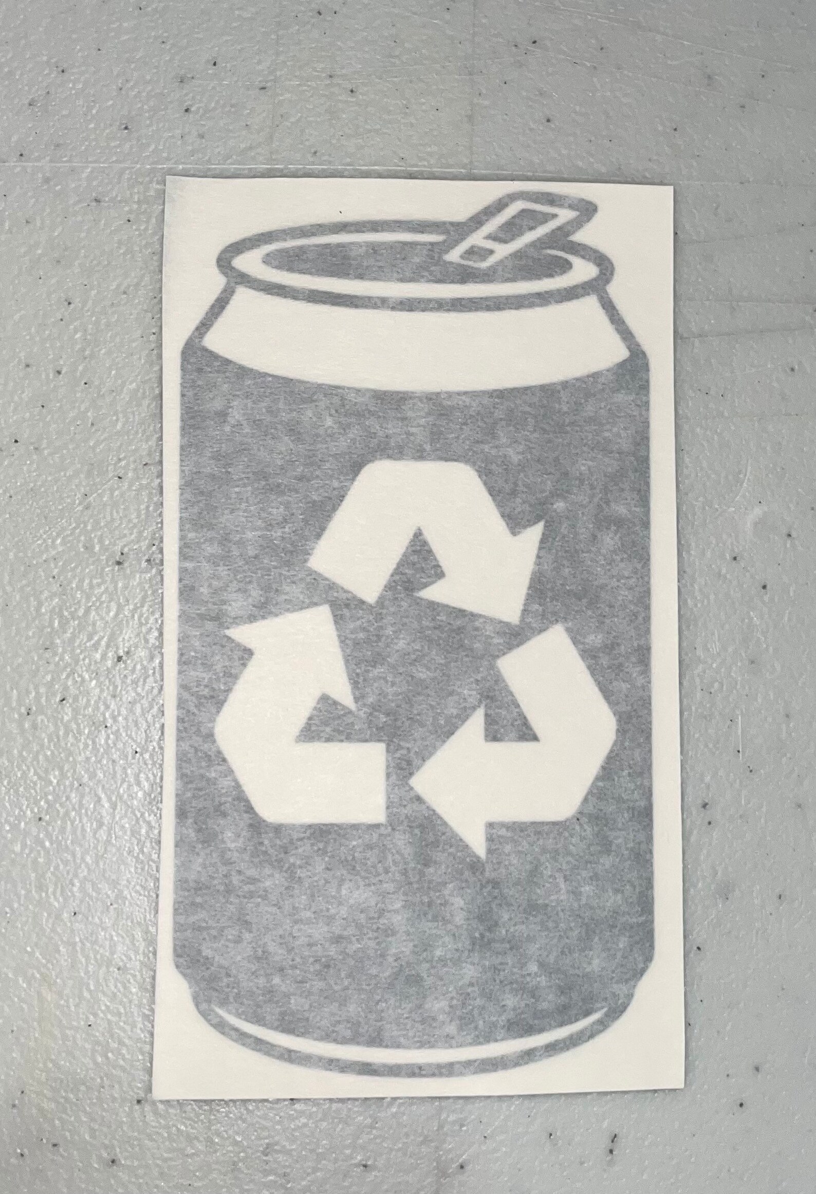 Recycle Symbol Sticker Can Bottle Recycle Symbol Decal - Etsy