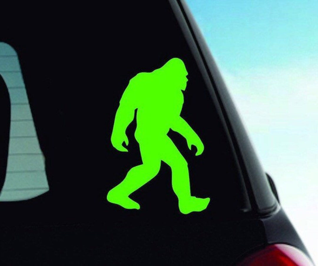 Bigfoot Decal | Bigfoot Sticker | Bigfoot Bumper Sticker | Bigfoot ...