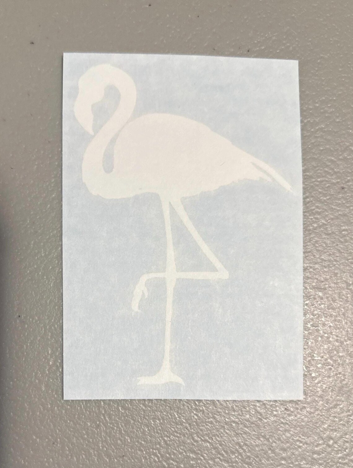Flamingo Vinyl Decal | Flamingo Bumper Sticker | Flamingo Car Decal ...