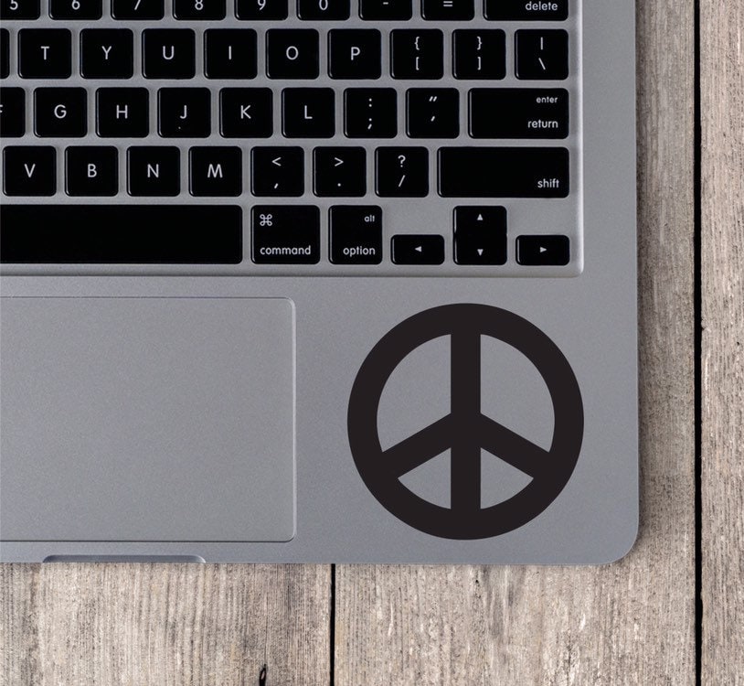 Peace Symbol Car Decal Peace Symbol Vinyl Decal peace - Etsy