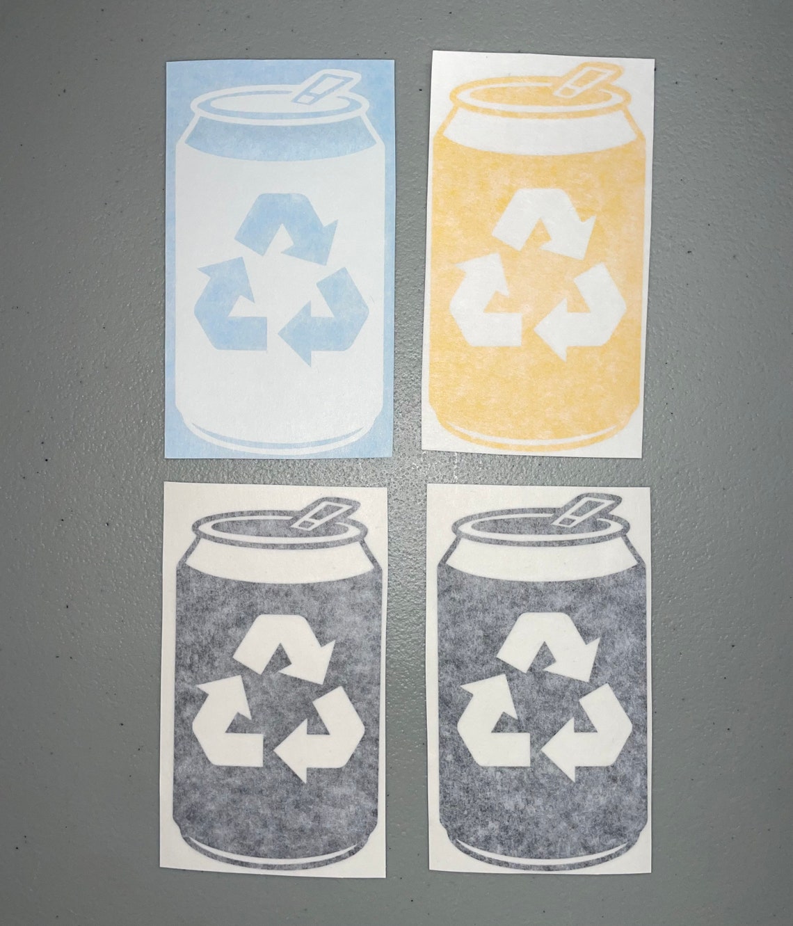 Recycle Symbol Sticker Can Bottle Recycle Symbol Decal - Etsy