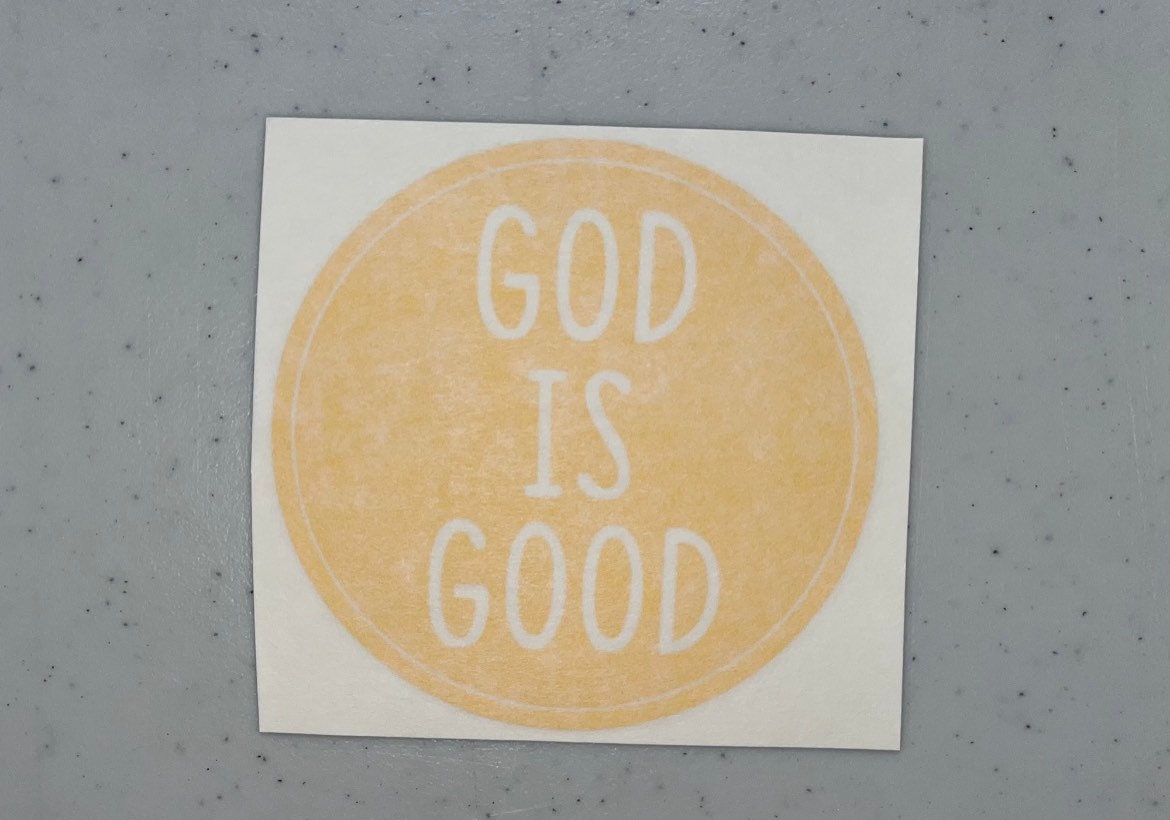 God is Good Vinyl Decal God is Good Bumper Sticker God is - Etsy Canada