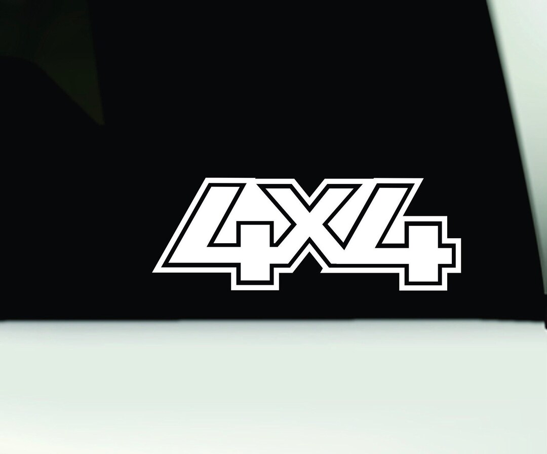 4x4 Truck Sticker 4x4 Vehicle Sticker 4x4 Vinyl Truck Decal 4x4 Vehicle ...