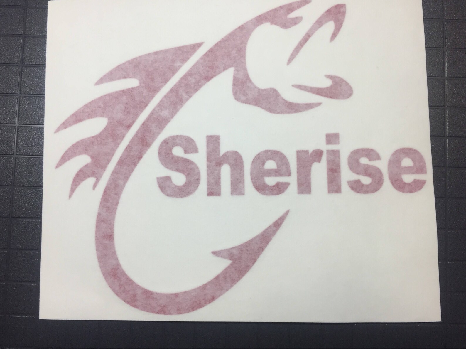 Fishing Hook Vinyl Decal Custom Fishing Decal Fish Hook - Etsy