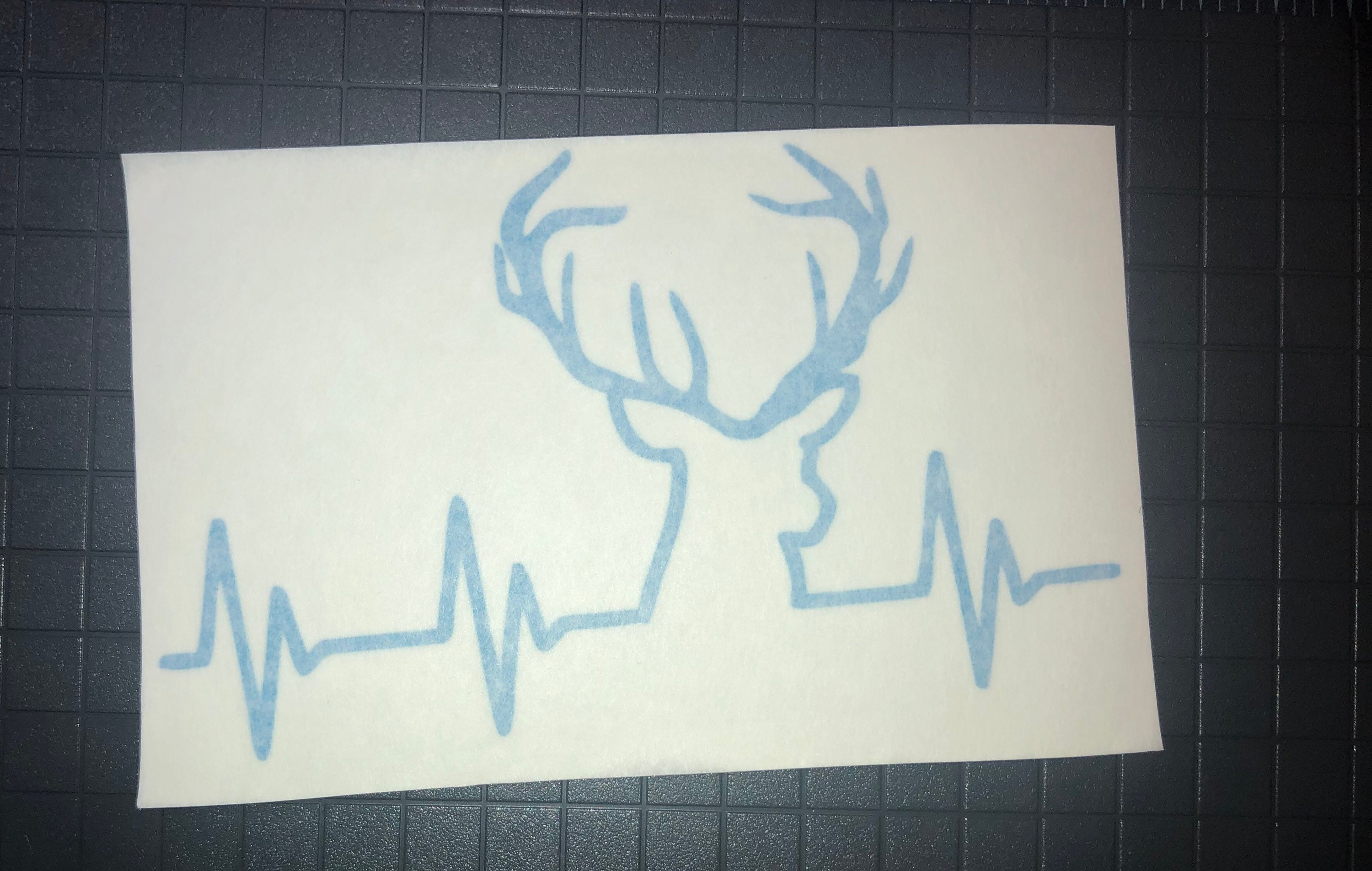 Deer Bumper Sticker Hunting Truck Decal Hunting Bumper - Etsy