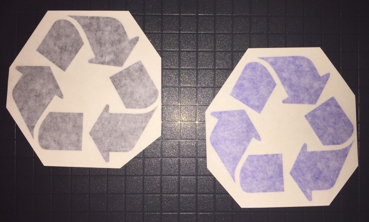 Recycle Symbol Sticker Recycle Symbol Decal Recycle Decal - Etsy