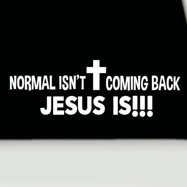 Jesus is Coming Car Sticker - Etsy