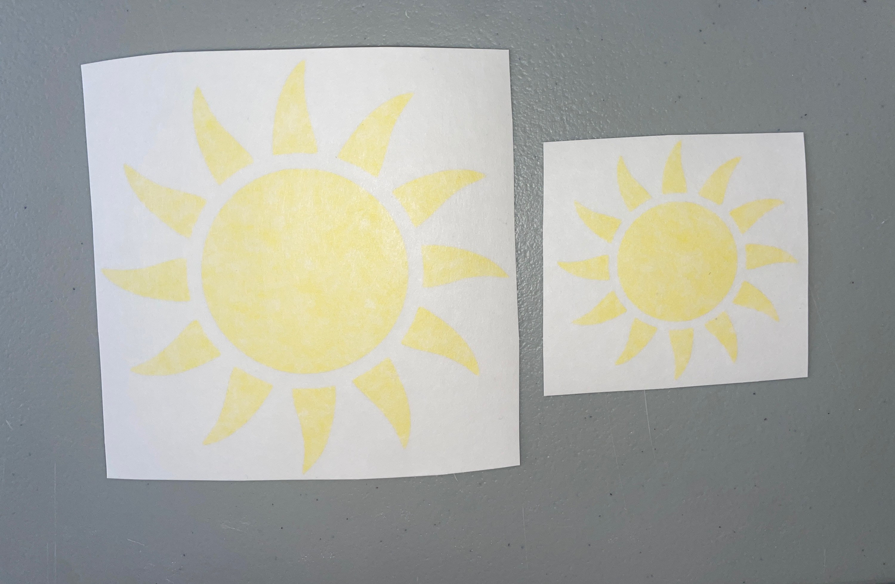 Sun Vinyl Decal | Sun Car Sticker | Sun Bumper Sticker | Sunshine ...