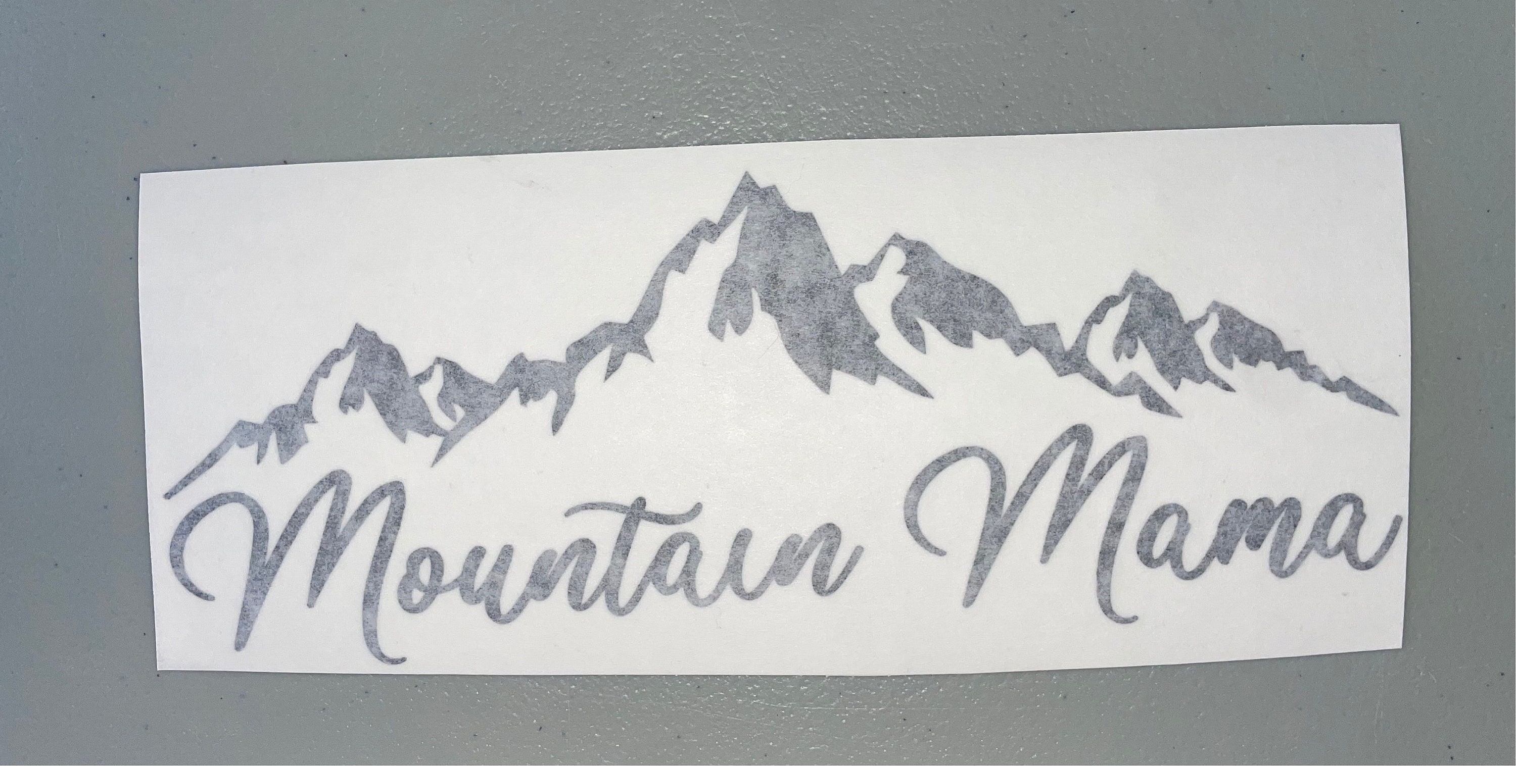 Mountain Mama Vinyl Decal Sticker | Mountain Mama Bumper Sticker ...