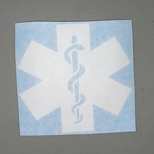 Medical Alert Bumper Sticker | Medical Symbol Car Decal | Medical Id ...