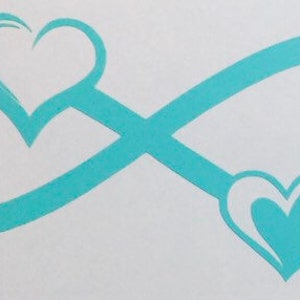 Infinity Symbol Vinyl Decal | Infinity Car Decal | Infinity Symbol ...