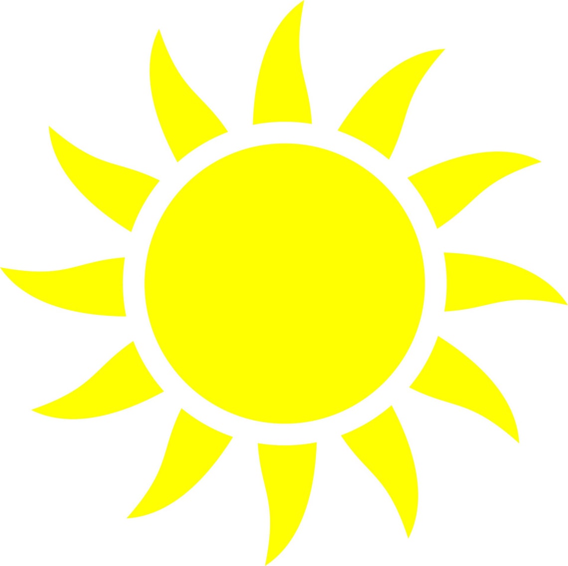 Sun Vinyl Decal Sun Car Sticker Sun Bumper Sticker - Etsy