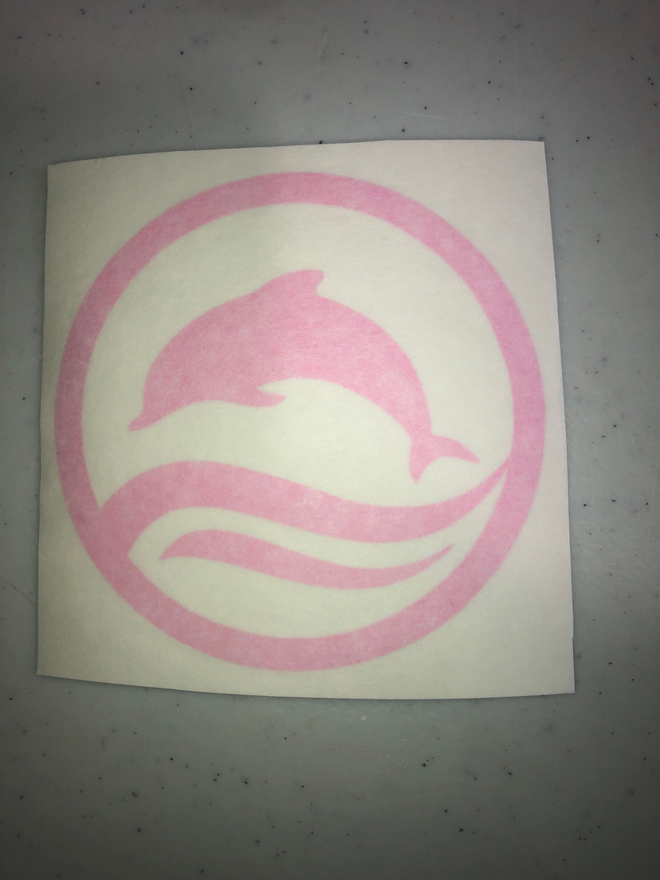 Dolphin Vinyl Decal Dolphin Sticker Dolphin Bumper Sticker | Etsy