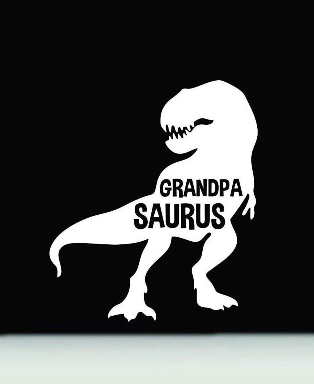 Grandpasaurus Vinyl Decal | Grandpasaurus Bumper Sticker | Grandpa ...