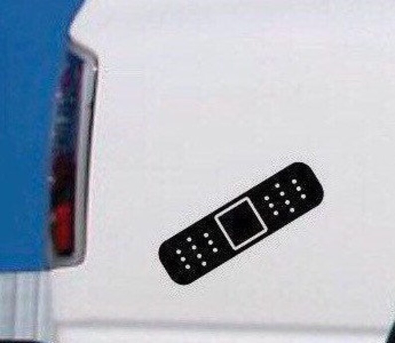 Band aid vinyl decal Band aid car sticker Bandage vinyl | Etsy