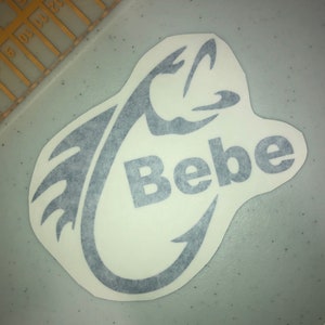 Fishing Hook Vinyl Decal Custom Fishing Decal Fish Hook | Etsy