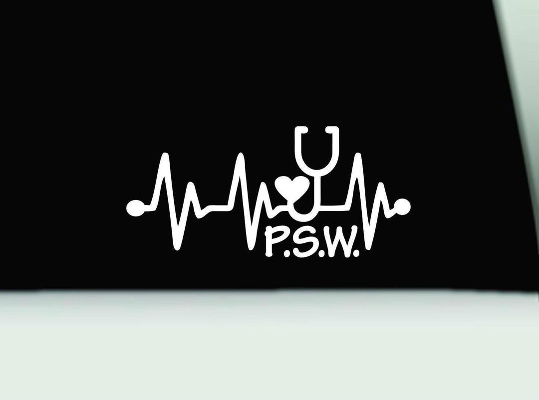 PSW Bumper Sticker | PSW Vinyl Car Truck Decal Sticker | Personal ...