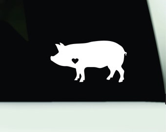 Pig Decal - Etsy