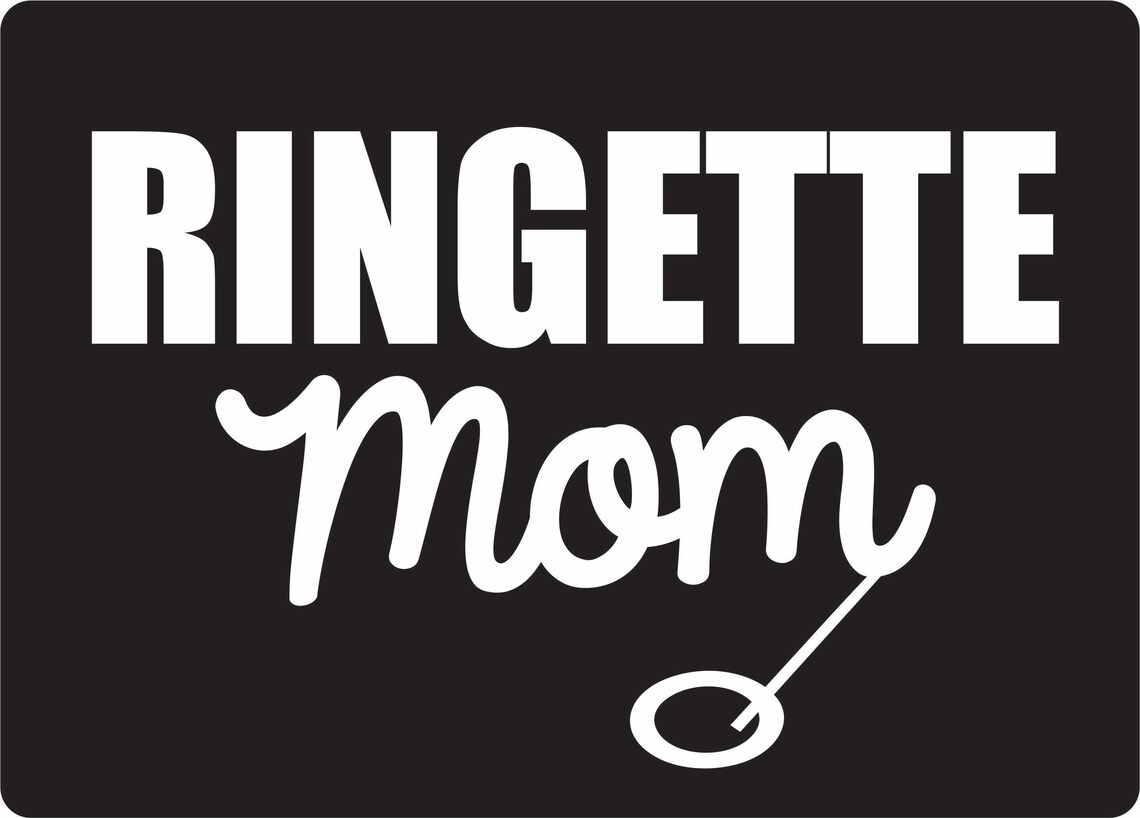 Ringette Mom Bumper Sticker | Ringette Car Decal | Ringette Mom Sticker ...