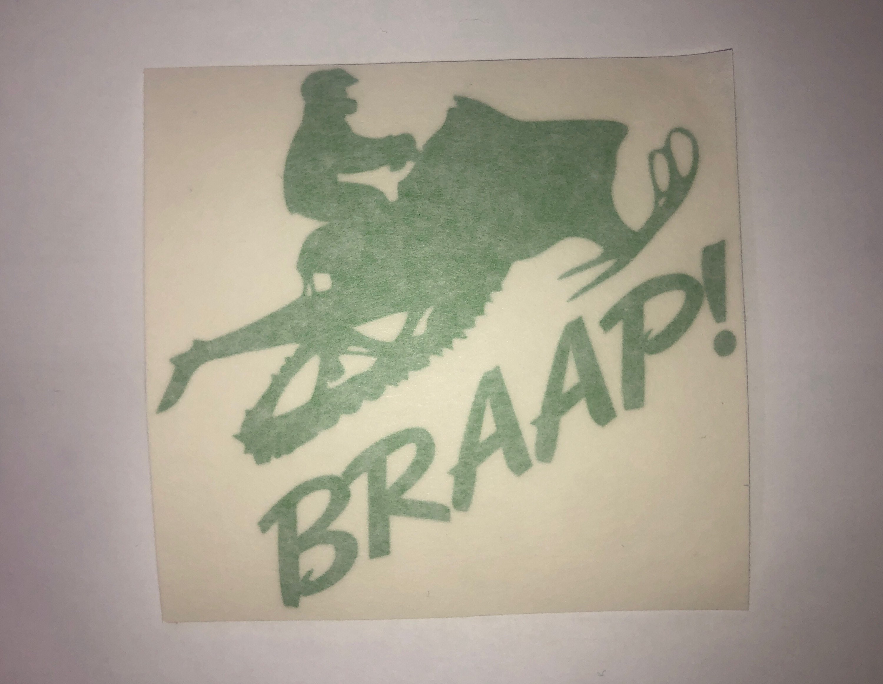 Braap Sled Decal Braap Vinyl Sticker Sled Snowmobile Vinyl - Etsy Canada