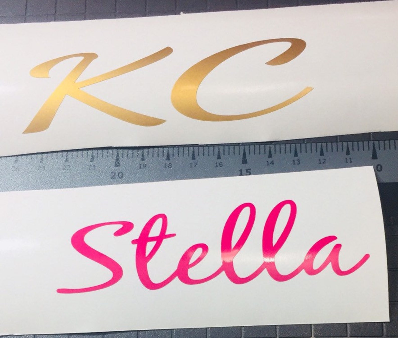 Name Decal Name Sticker Vinyl Name Decal Personalized | Etsy