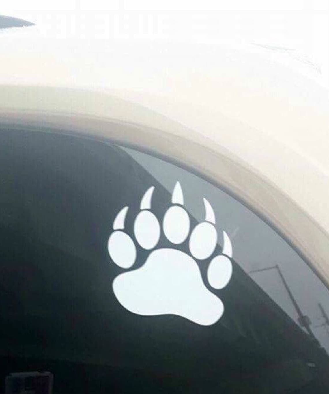 Bear Claw Vinyl Decal Bear Paw Sticker Bear Claw Bear | Etsy