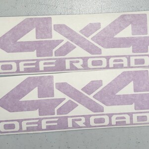 4x4 Bumper Sticker | 4x4 Truck Sticker | 4x4 Truck Decal | 4x4 Vinyl ...