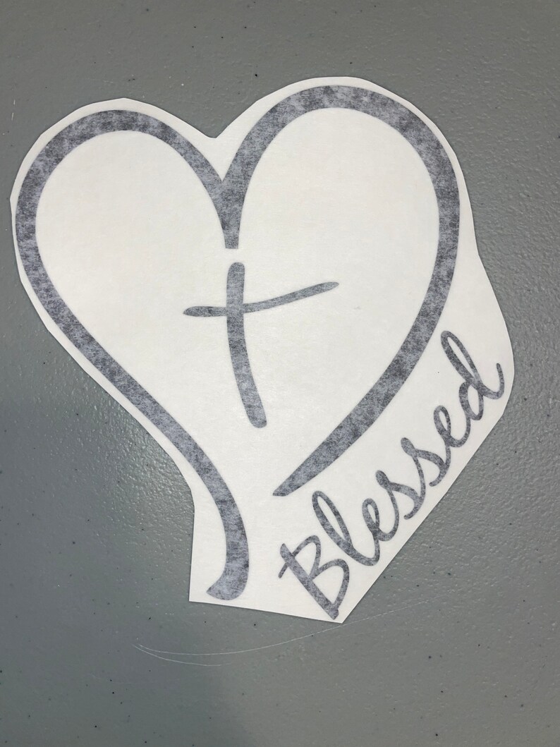 Blessed Car Decal Blessed Bumper Sticker Blessed Vinyl - Etsy