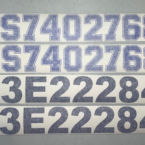 Boat Numbers | Boat Vinyl Decals | Boat Registration Numbers | Marine ...