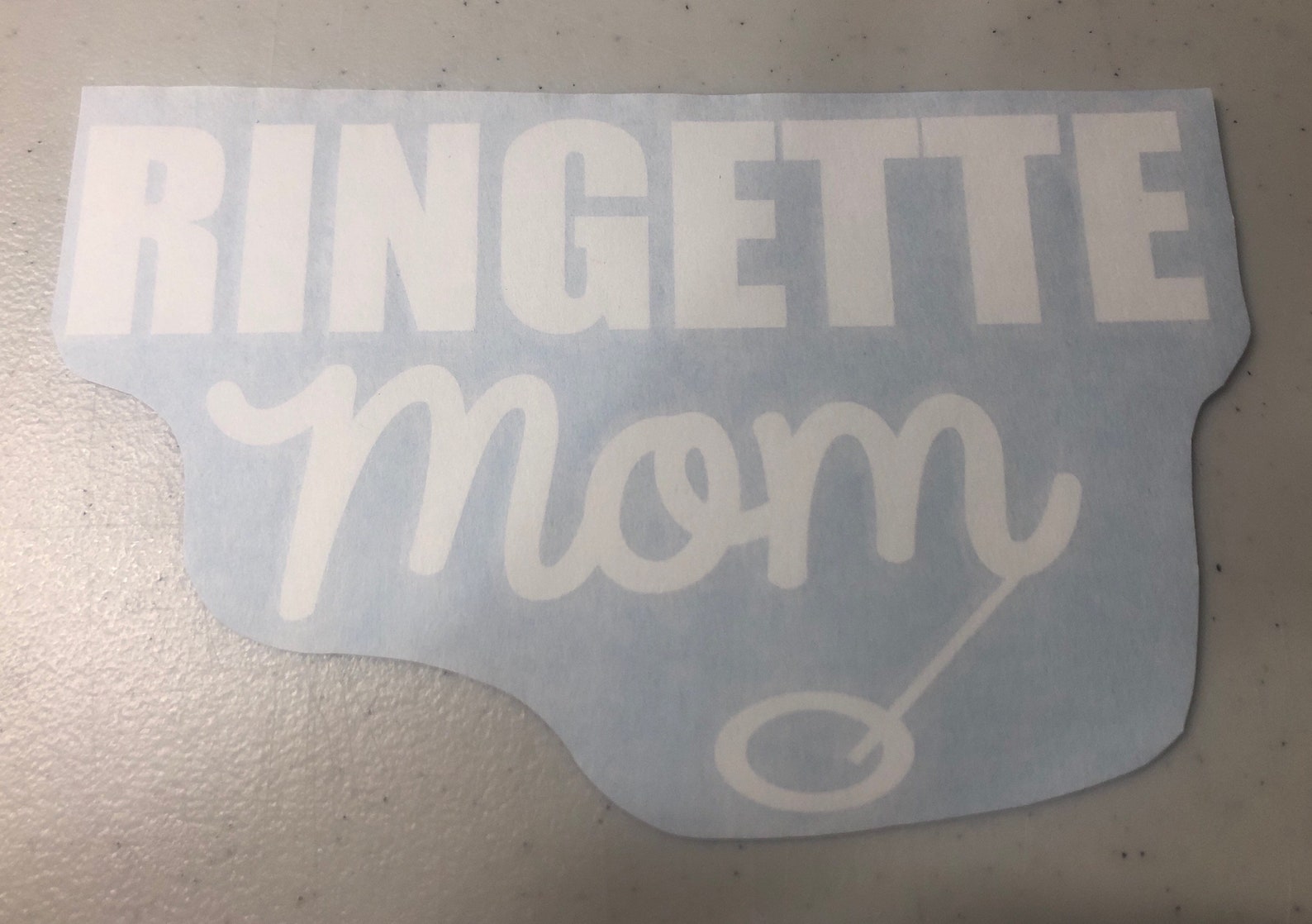 Ringette Mom Bumper Sticker | Ringette Car Decal | Ringette Mom Sticker ...