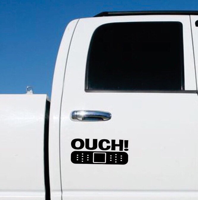 Band Aid Vinyl Decal Band Aid Car Sticker Bandage Vinyl - Etsy Canada