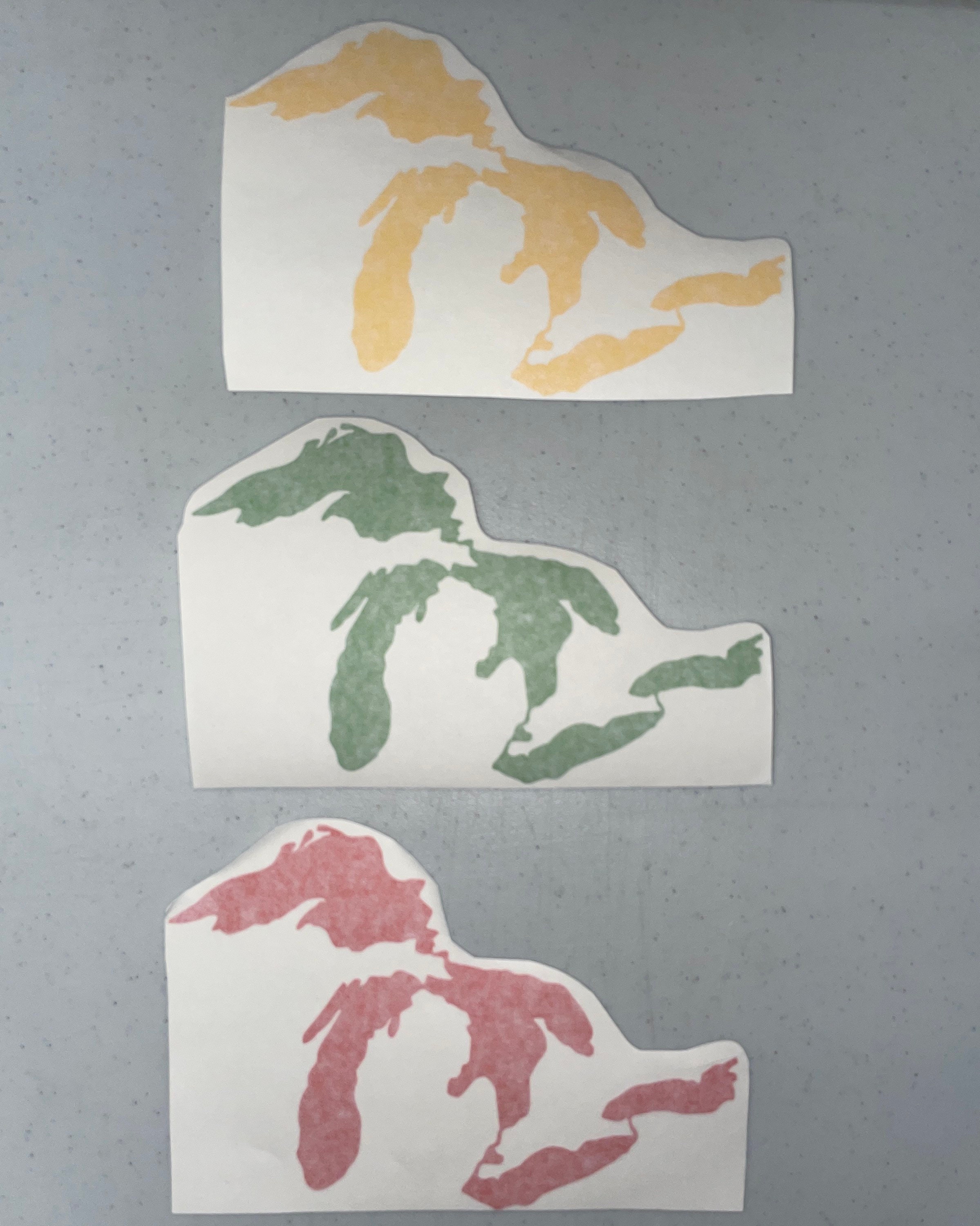 Great Lakes Vinyl Decal Sticker Great Lakes Window Decal | Etsy