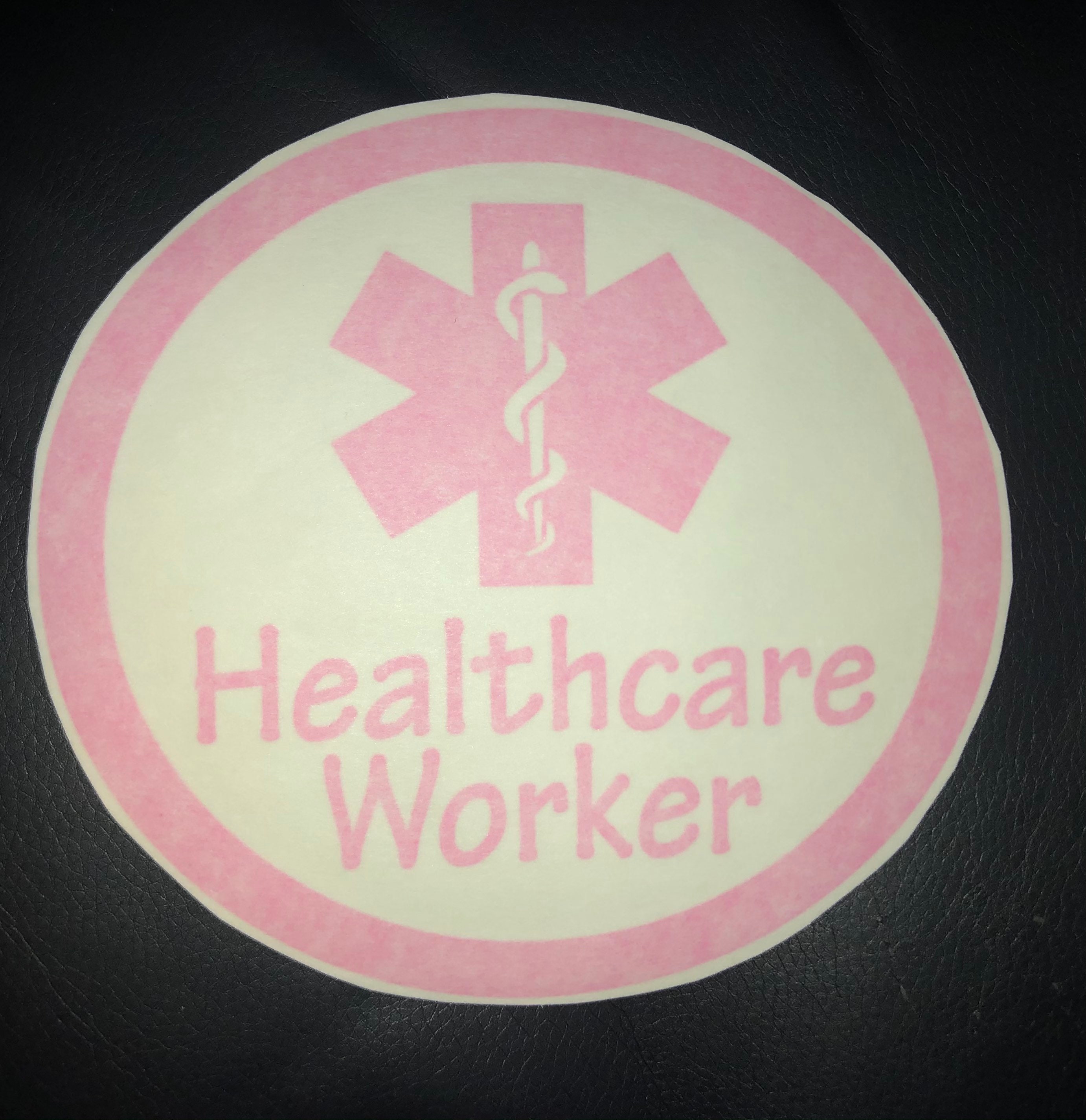 Healthcare Worker Bumper Window Sticker Healthcare Worker - Etsy