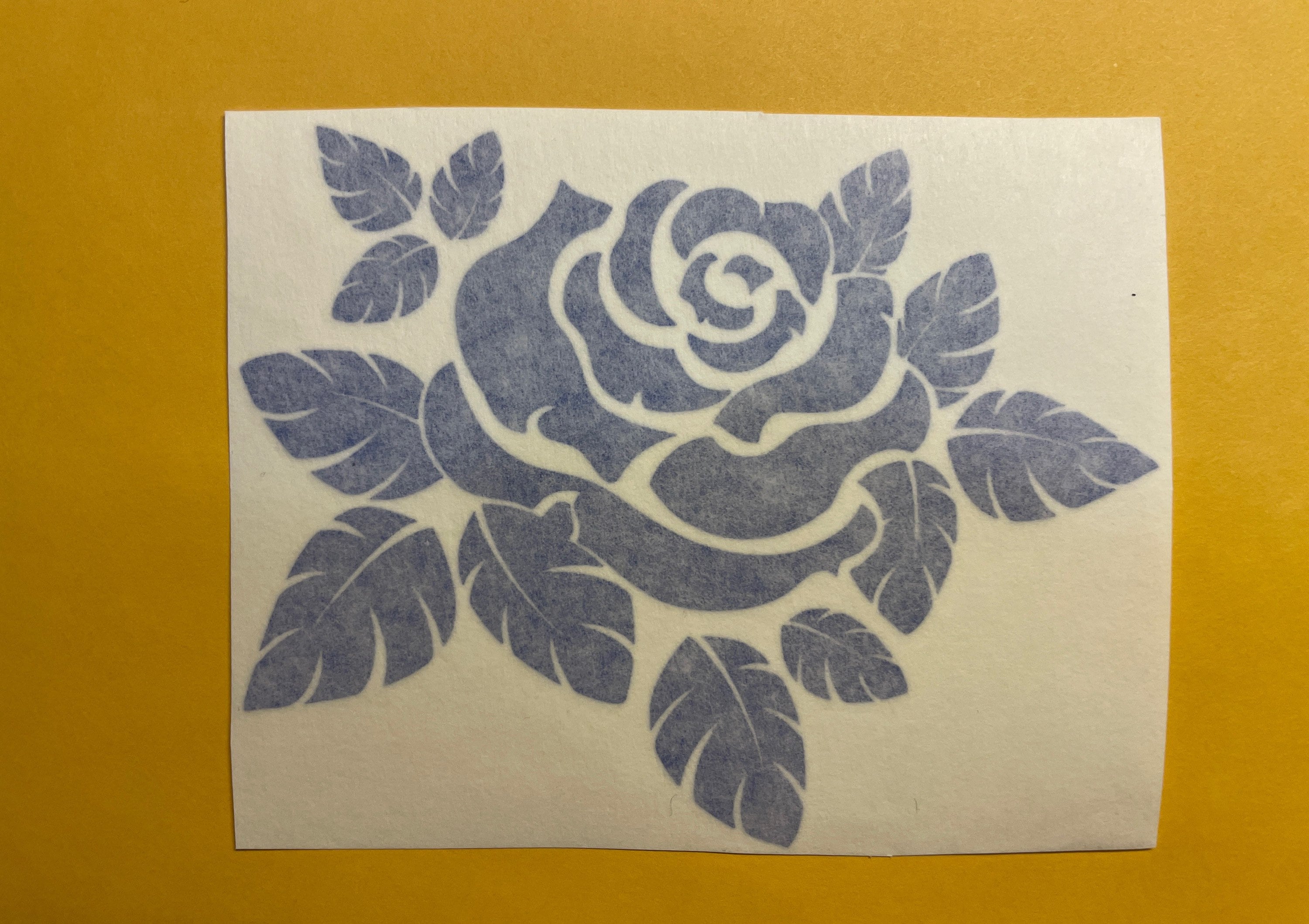 Rose Vinyl Decal Rose Sticker Rose Bumper Sticker Flower | Etsy