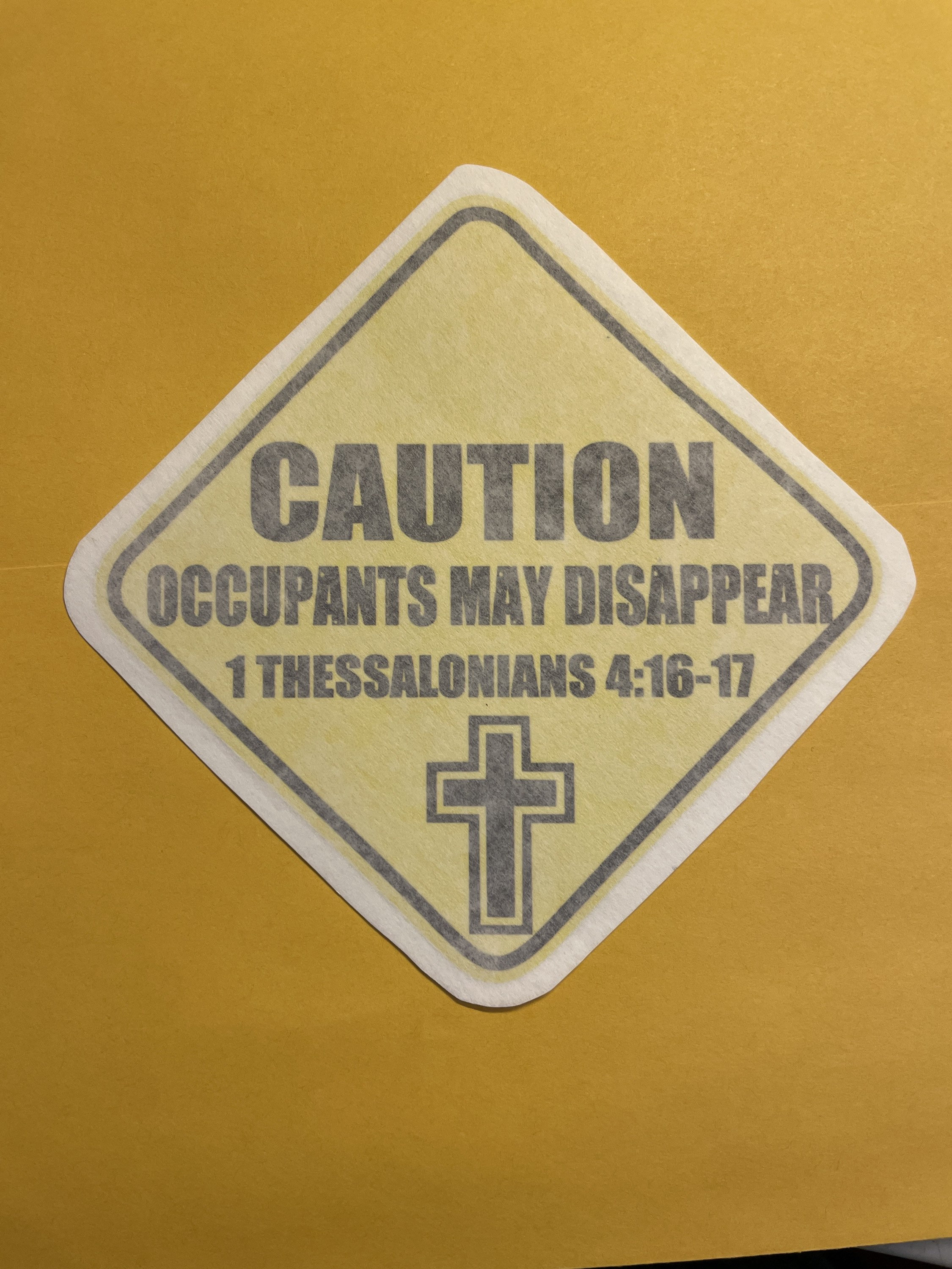 Rapture Vinyl Printed Sticker Full Colour Printed Christian - Etsy