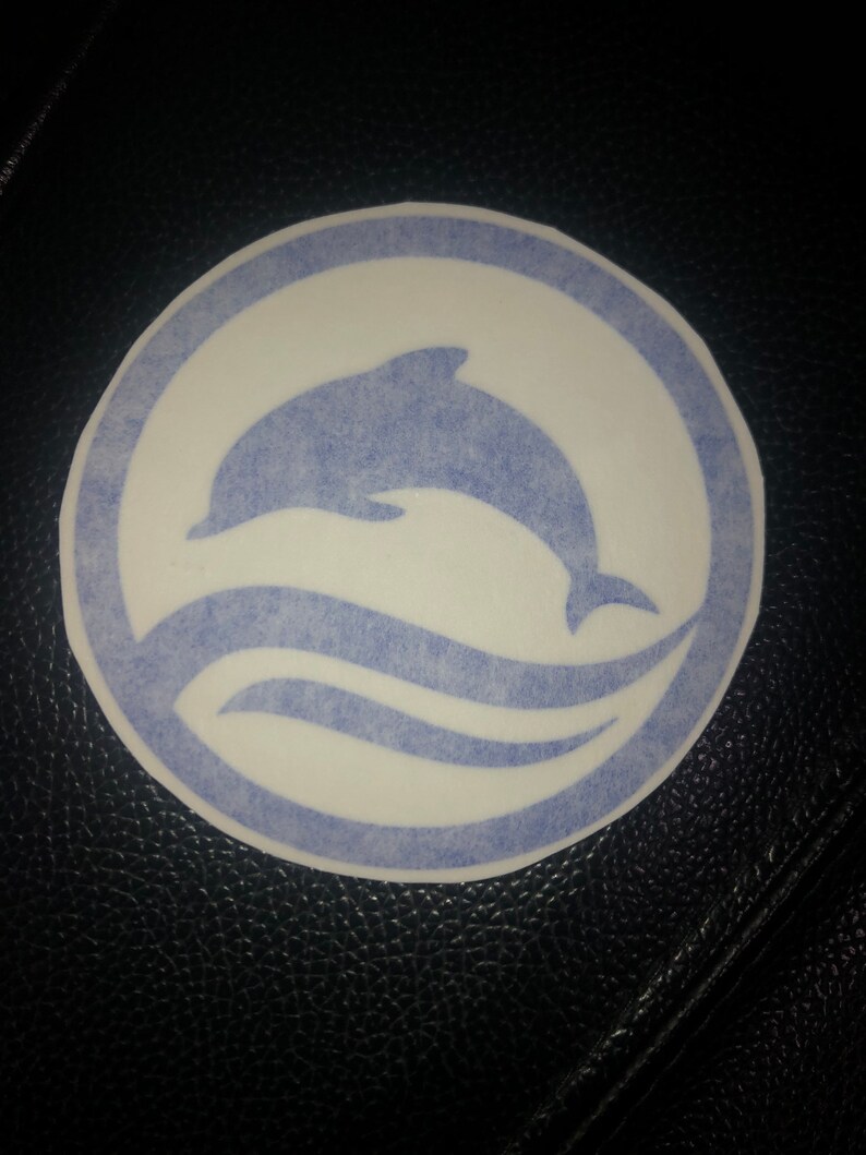 Dolphin Vinyl Decal | Dolphin Sticker | Dolphin Bumper Sticker ...