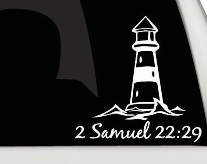 Christian Car Decal Christian Vinyl Decal Christian Car Stickers ...