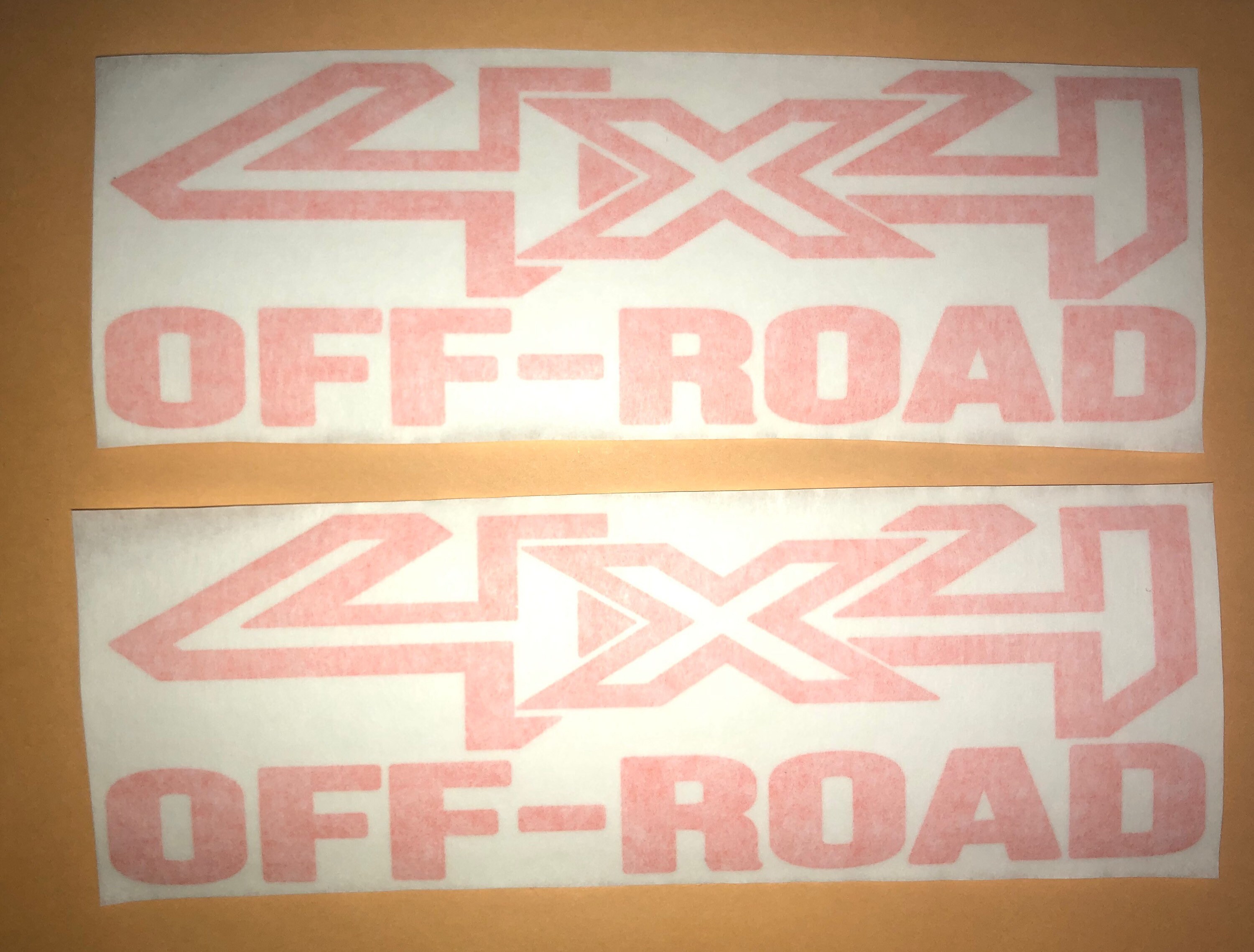 4x4 off road vinyl decal 4x4 bumper sticker 4x4 truck | Etsy