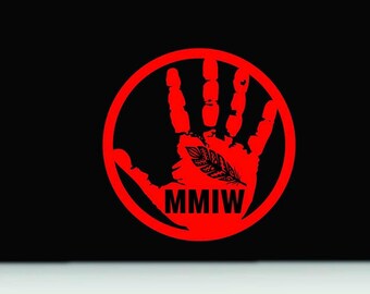 MMIW Bumper Sticker/decal | MMIW Vinyl Decal Sticker | Missing and ...