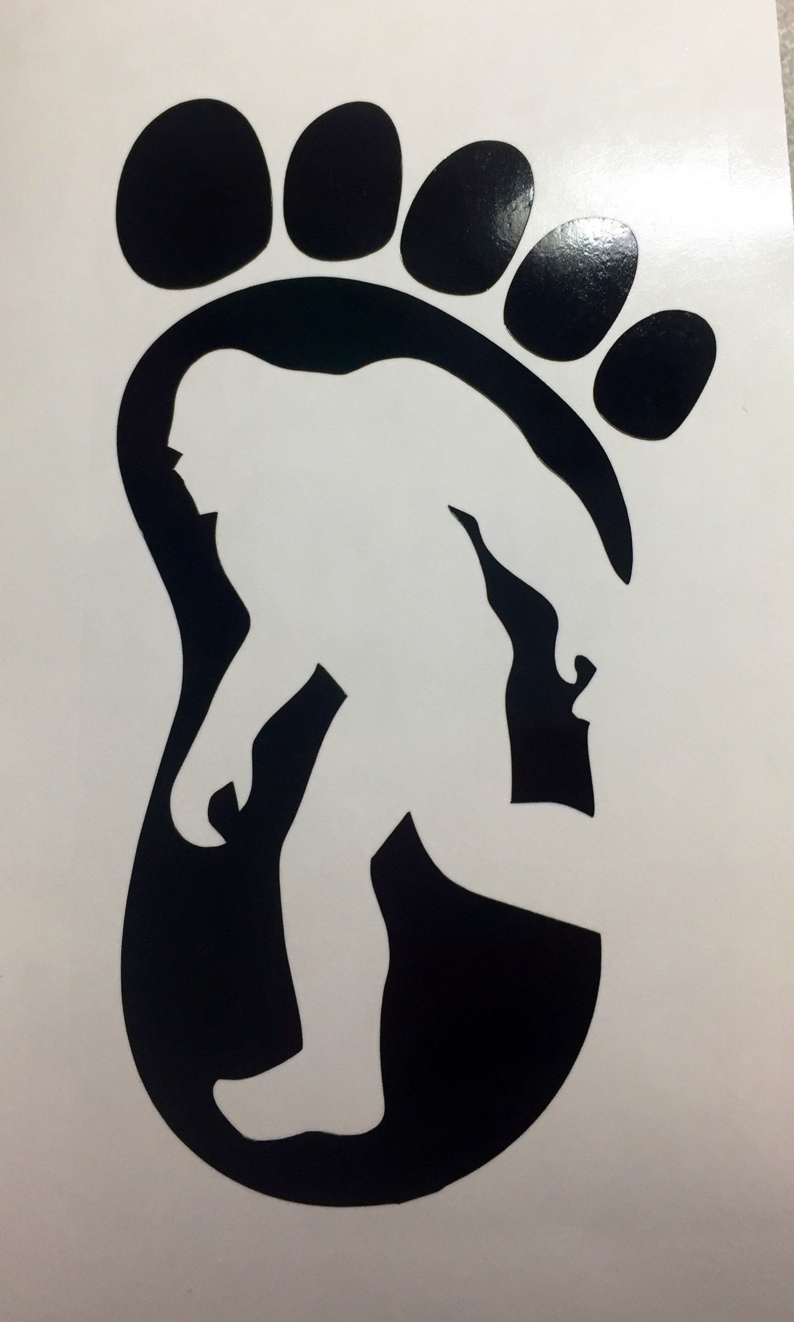 Bigfoot Bumper Sticker Bigfoot Car Truck Decal Yeti Vinyl - Etsy