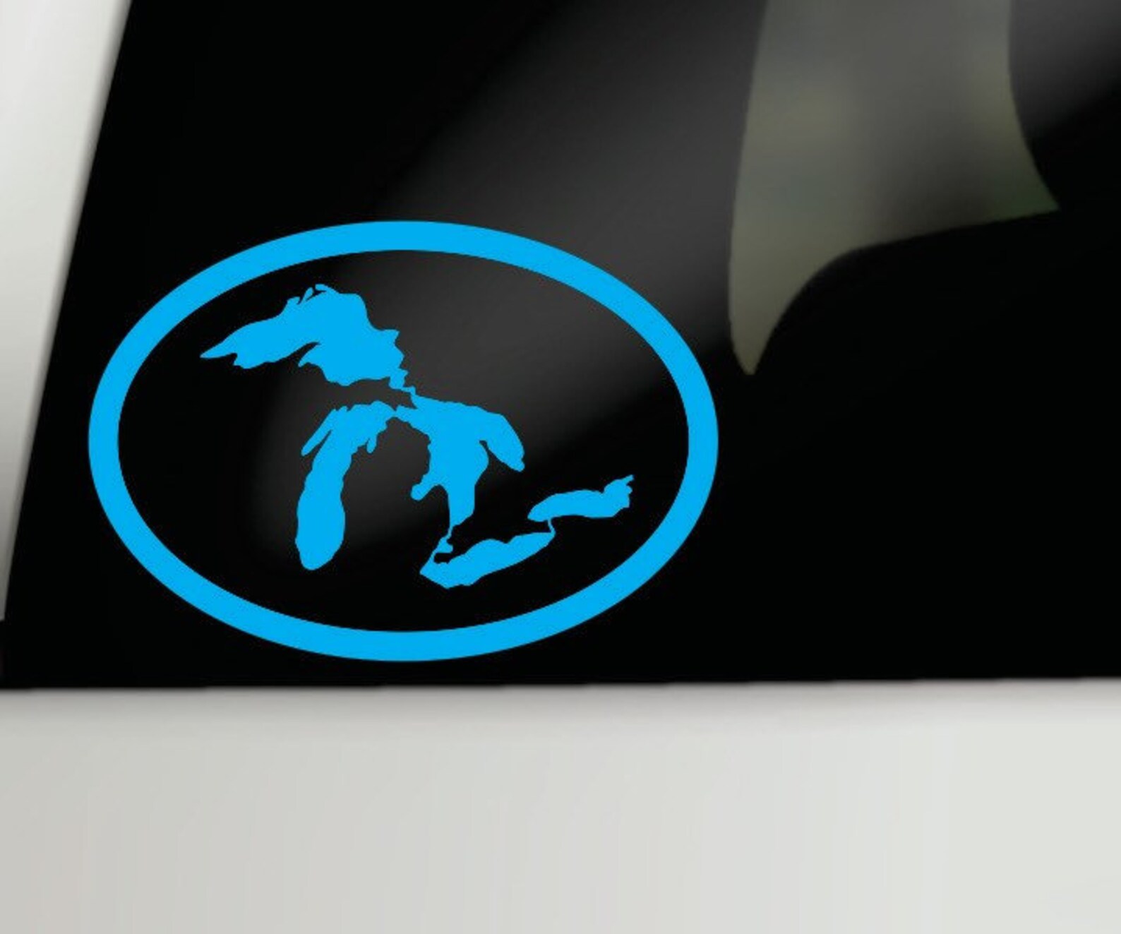 Great Lakes Decal Great Lakes Sticker Lake Michigan The | Etsy