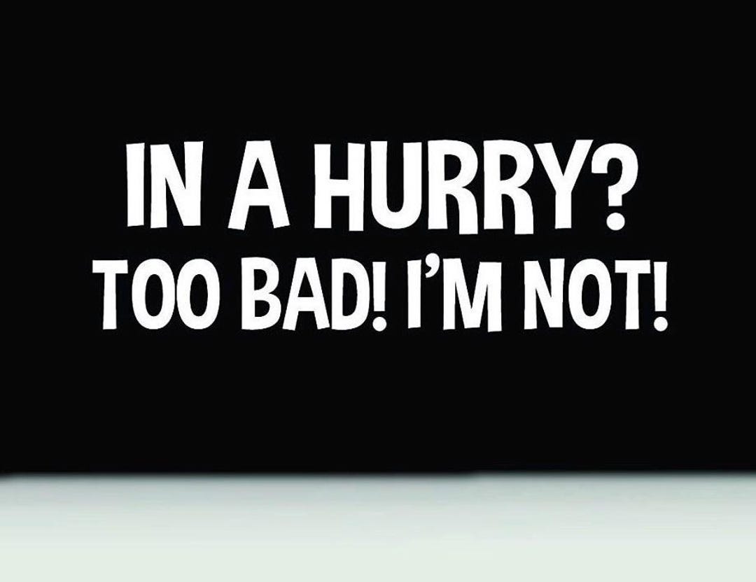 Anti Tailgating Funny Bumper Sticker | Funny Car Vinyl Decal | Funny ...